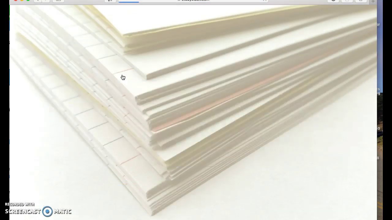 Studystack Demonstration Youtube