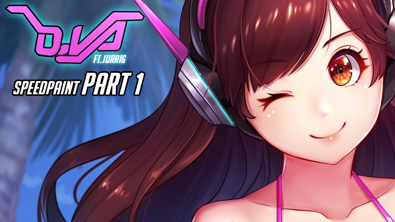 Summer D Va Timelapse Painting Part 1 Youtube
