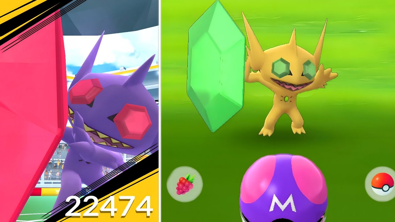 Master Shiny Mega Sableye In Pokemon Go Youtube