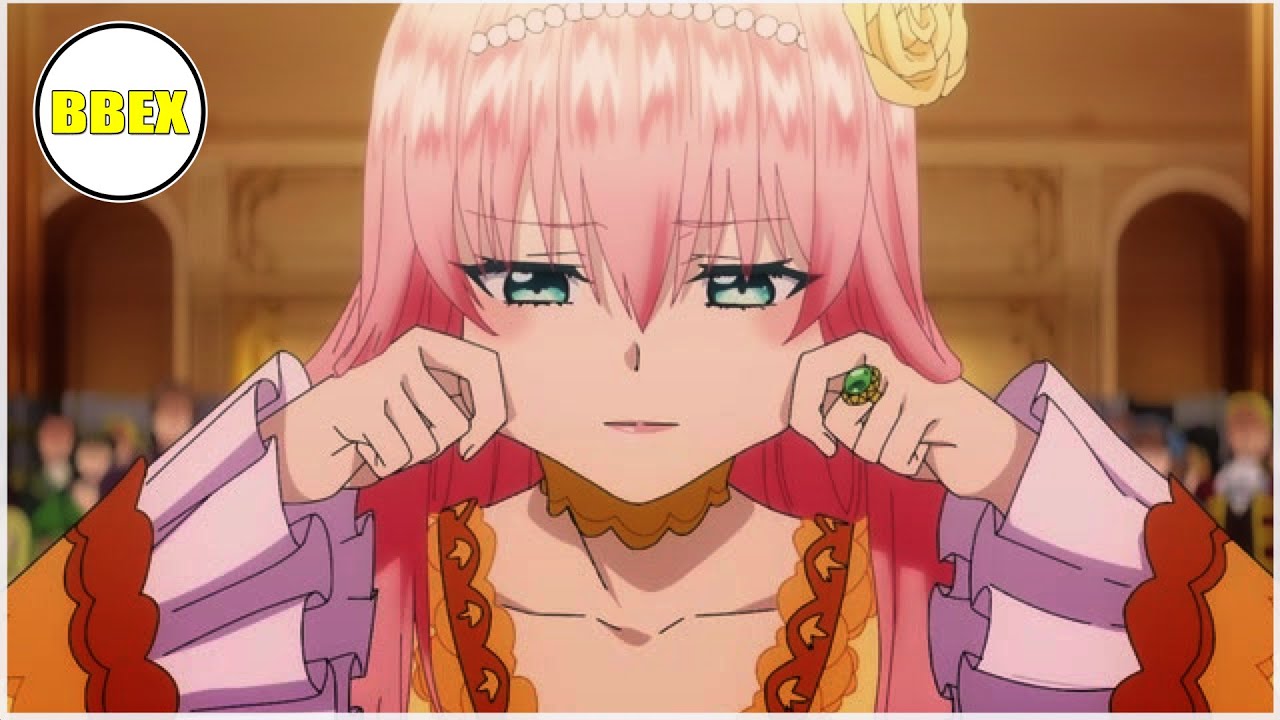 Chica Vampiro Anime Con Cabello Rosa