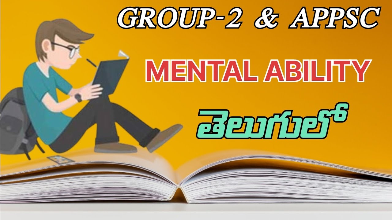 Group 2 Appsc Mental Ability Youtube