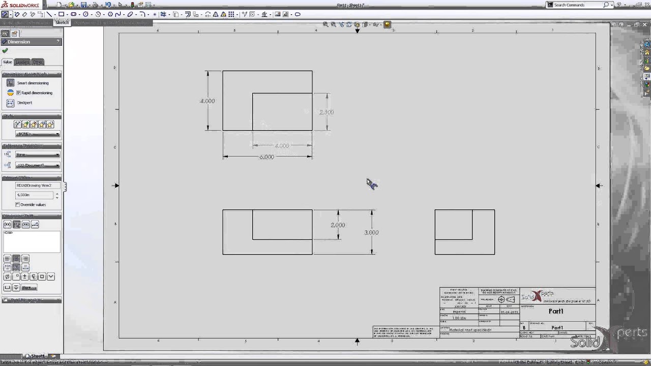Change Drawing Template Solidworks