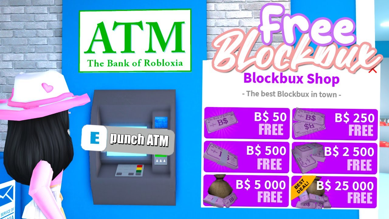 Free Blockbux In Bloxburg By Doing This Youtube