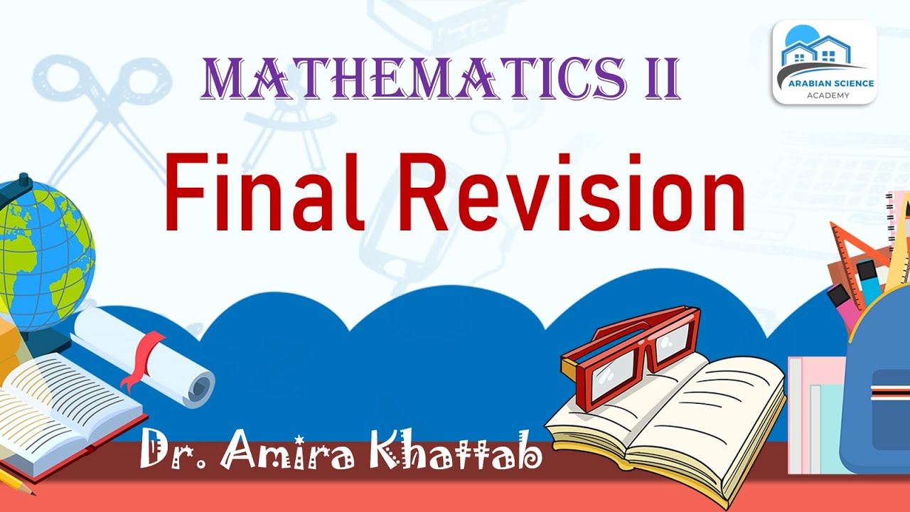 Final Revision Mathematics Ii Youtube