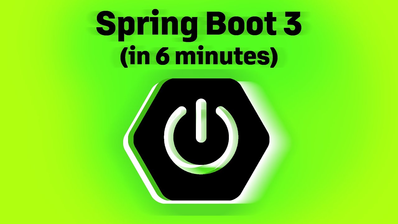 Spring Boot 3 In 6 Minutes Youtube