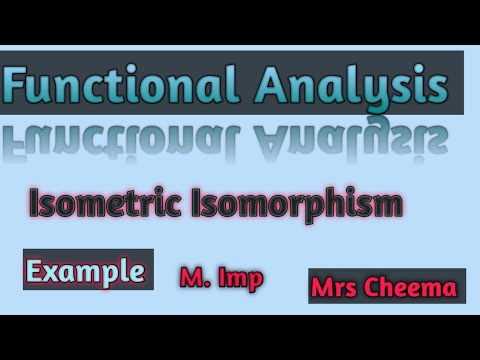 Functional Analysis Isometric Isomorphism Dual Or Conjugate Space Of