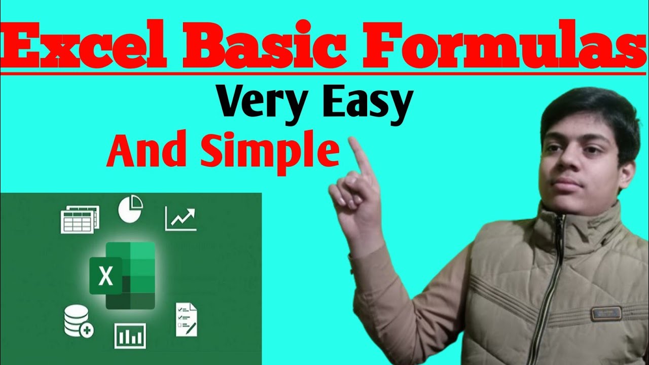 Excel Basic Formulas And Function Part 2 Youtube