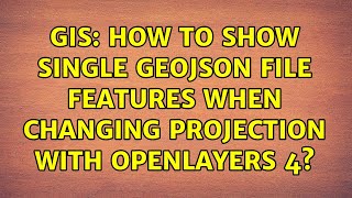 Gis How To Open Geojson File From Openlayers 4 5 Roel Van De Paar Mp3 ...