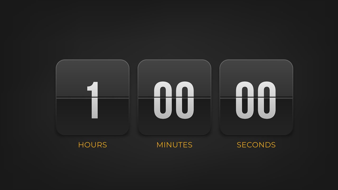 1 Hour Timer Youtube