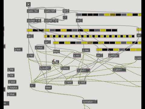 Block Patch Test 8 Max Msp Youtube
