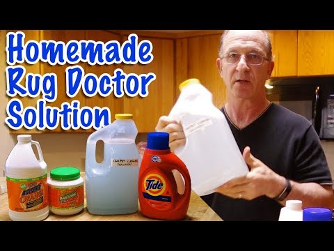 Homemade Carpet Cleaner Rug Doctor Copycat Solution From Dollar Store