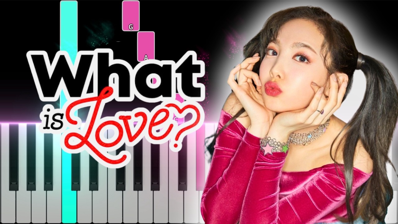 Twice What Is Love Easy Piano Tutorial пёџ Youtube
