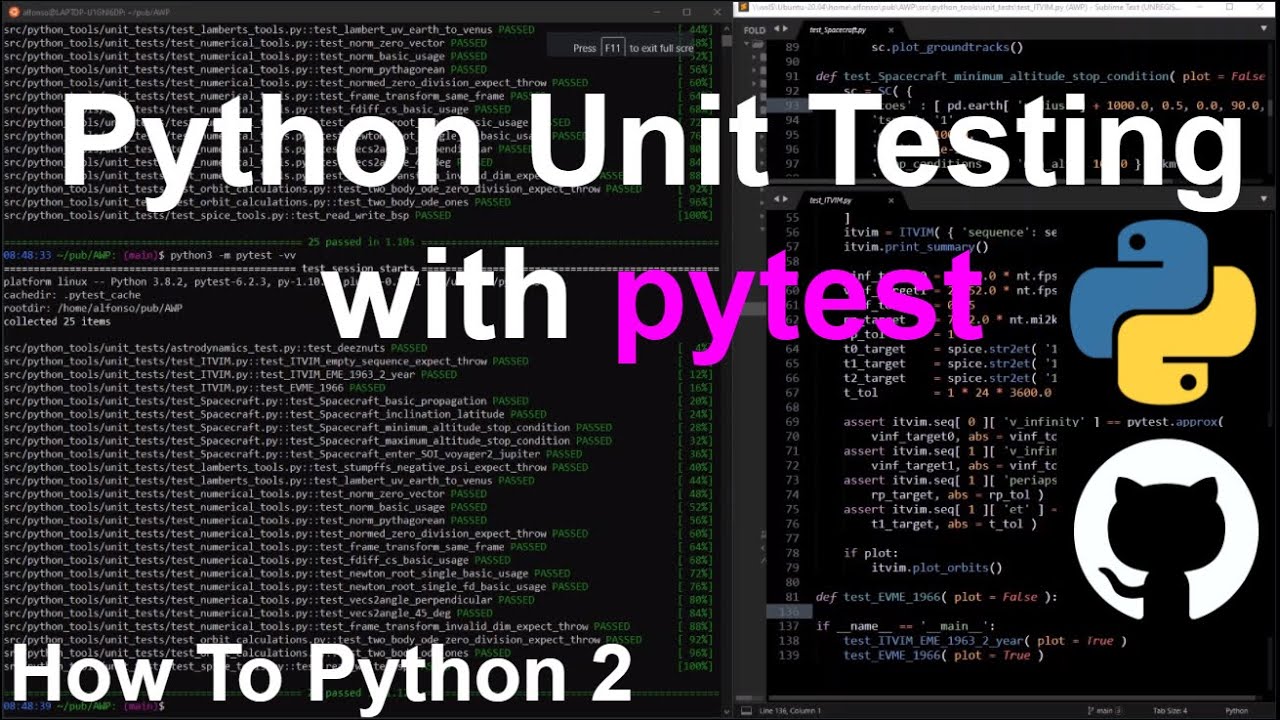 Pytest For Unit Testing In Python How To Python 2 Python Tutorials
