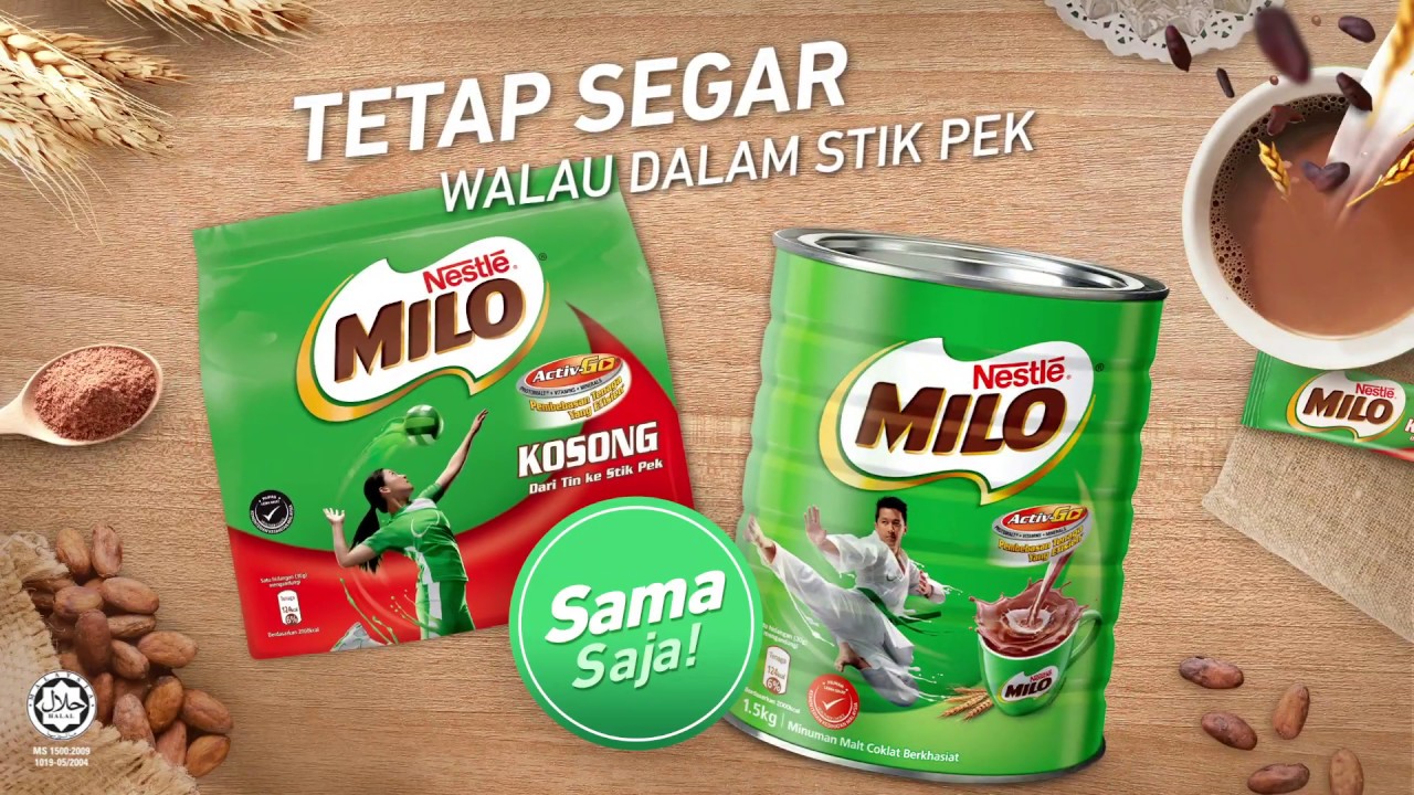 Milo Kosong Milo Tin Sama Saja Youtube