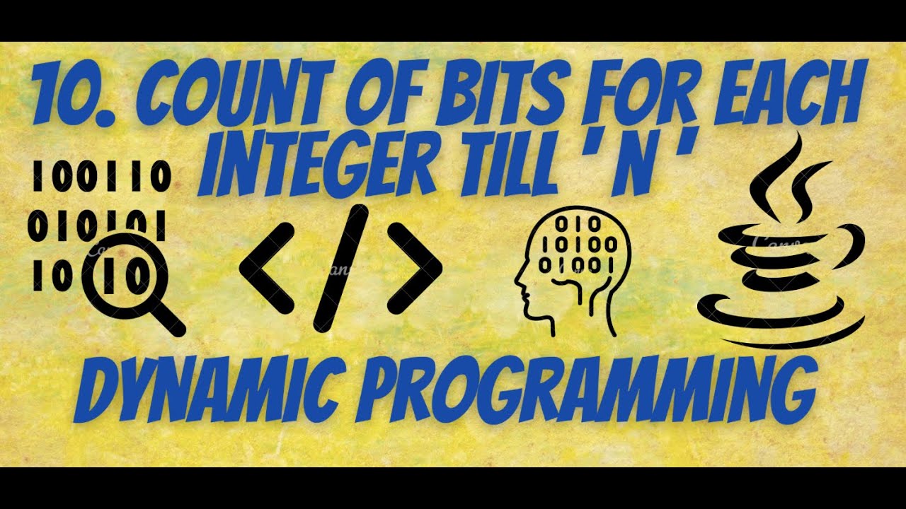 10 Counting Bits Dynamic Programming Leetcode Medium 338 Youtube