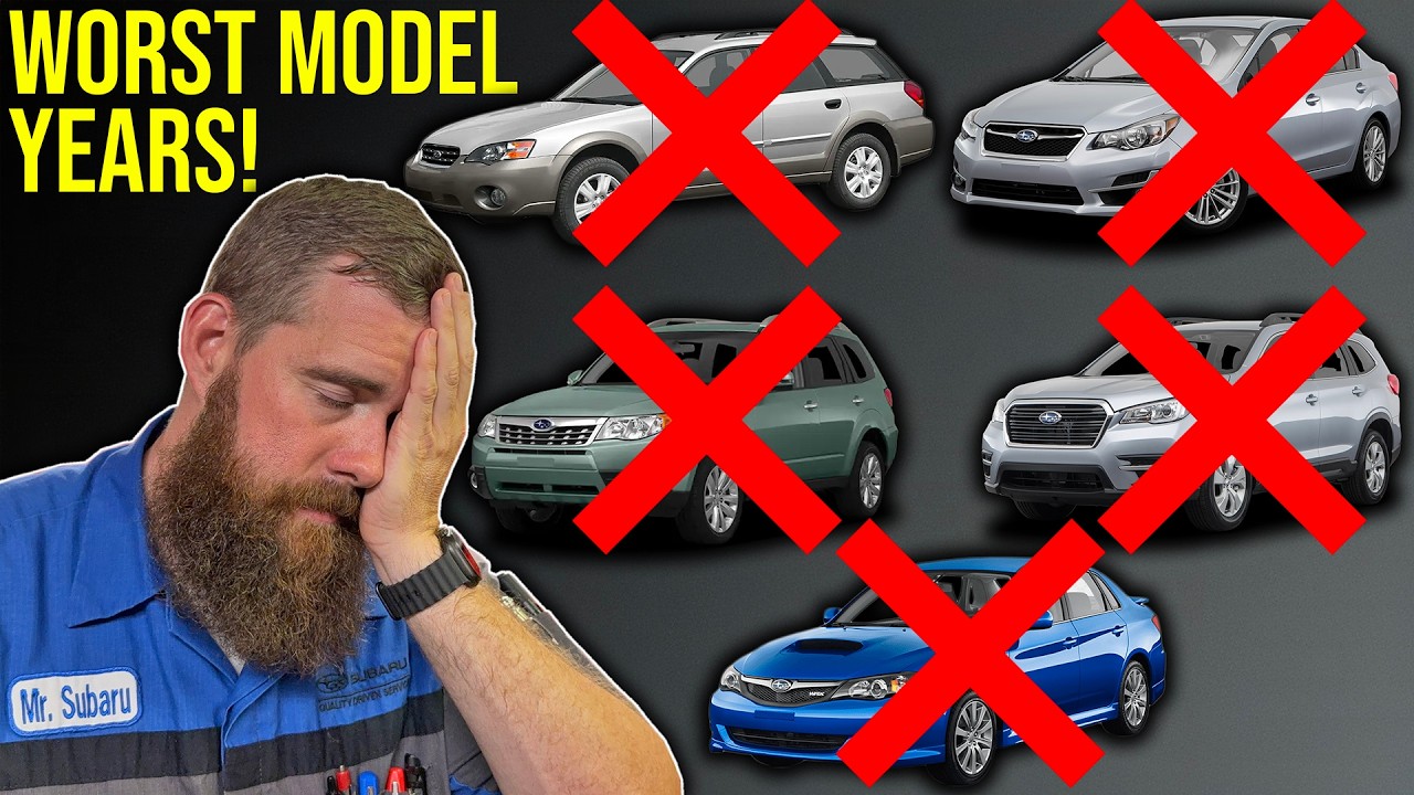 The Worst Year For Every Subaru Model Don T Buy These Youtube