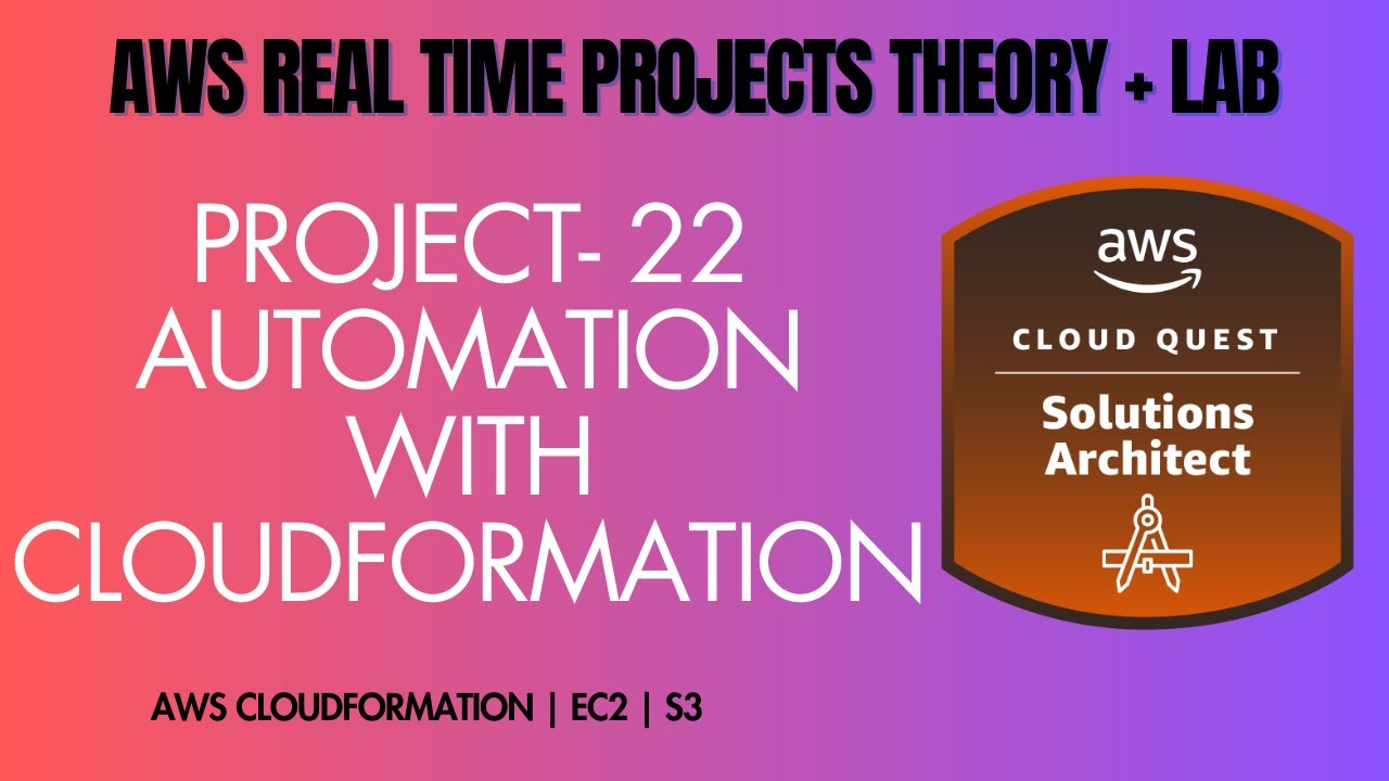Aws Project 22 Role Solutions Architect Automation With