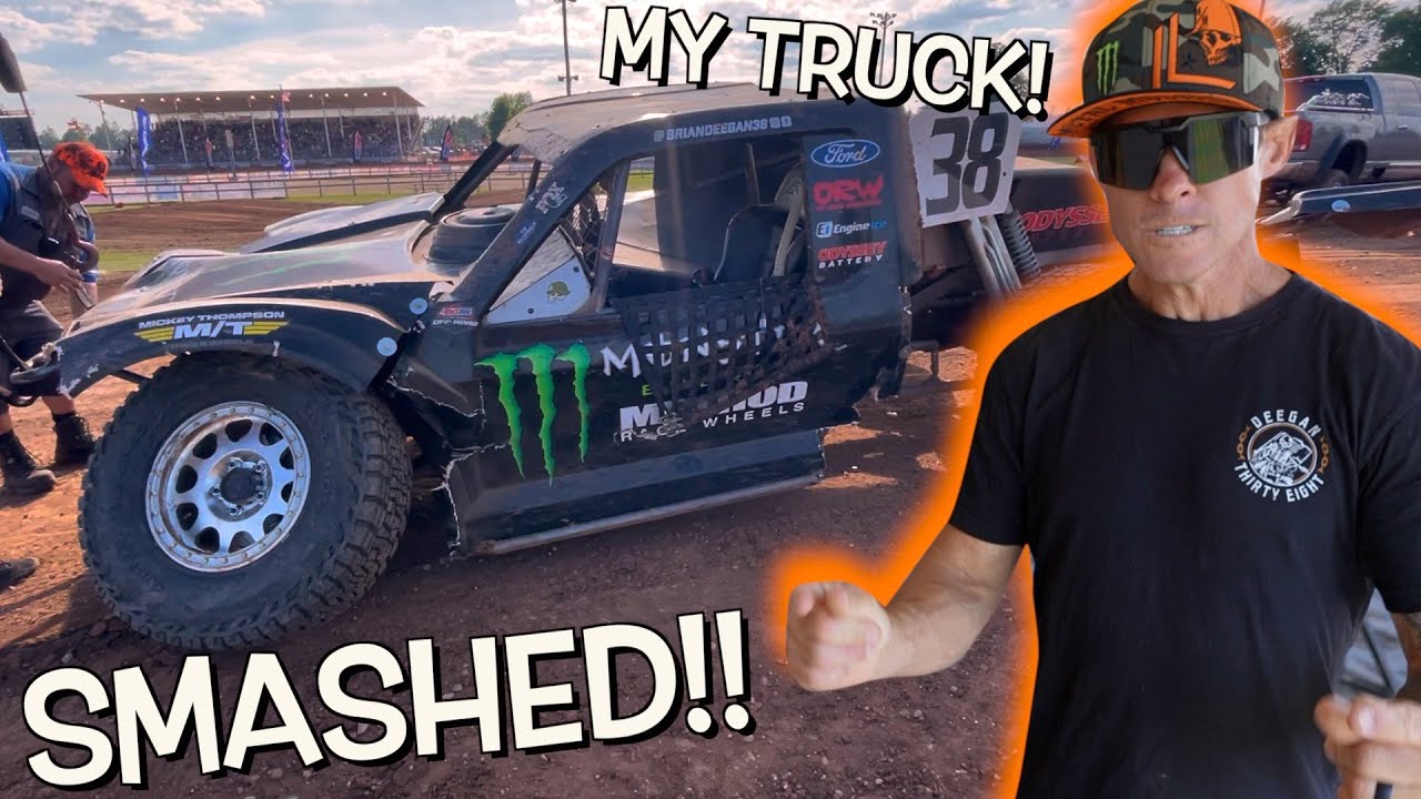 My Race Truck Got Smashed Youtube