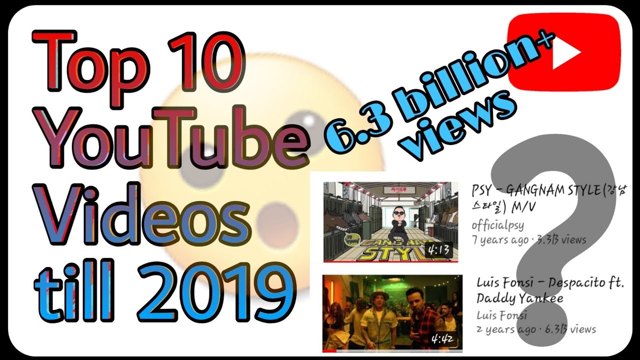 Top 10 Youtube Videos High Views 2019 Youtube