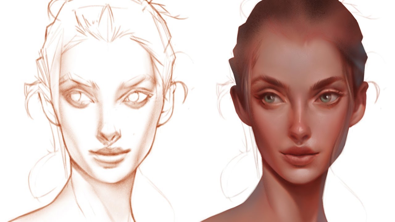 Portrait Rendering Tutorial Youtube