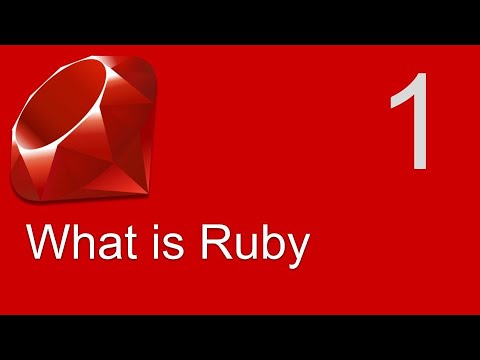 Ruby Beginner Tutorial 1 What Is Ruby Introduction Youtube