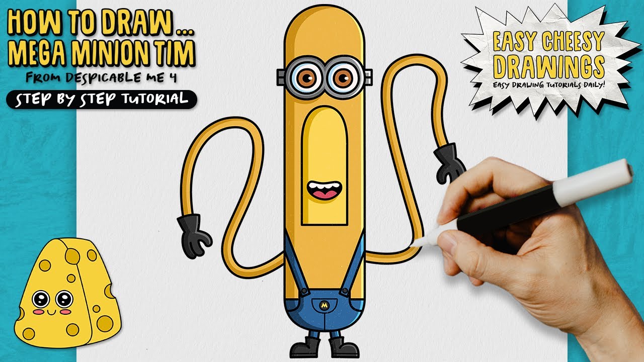 Minions Drawing Easy Step By Step