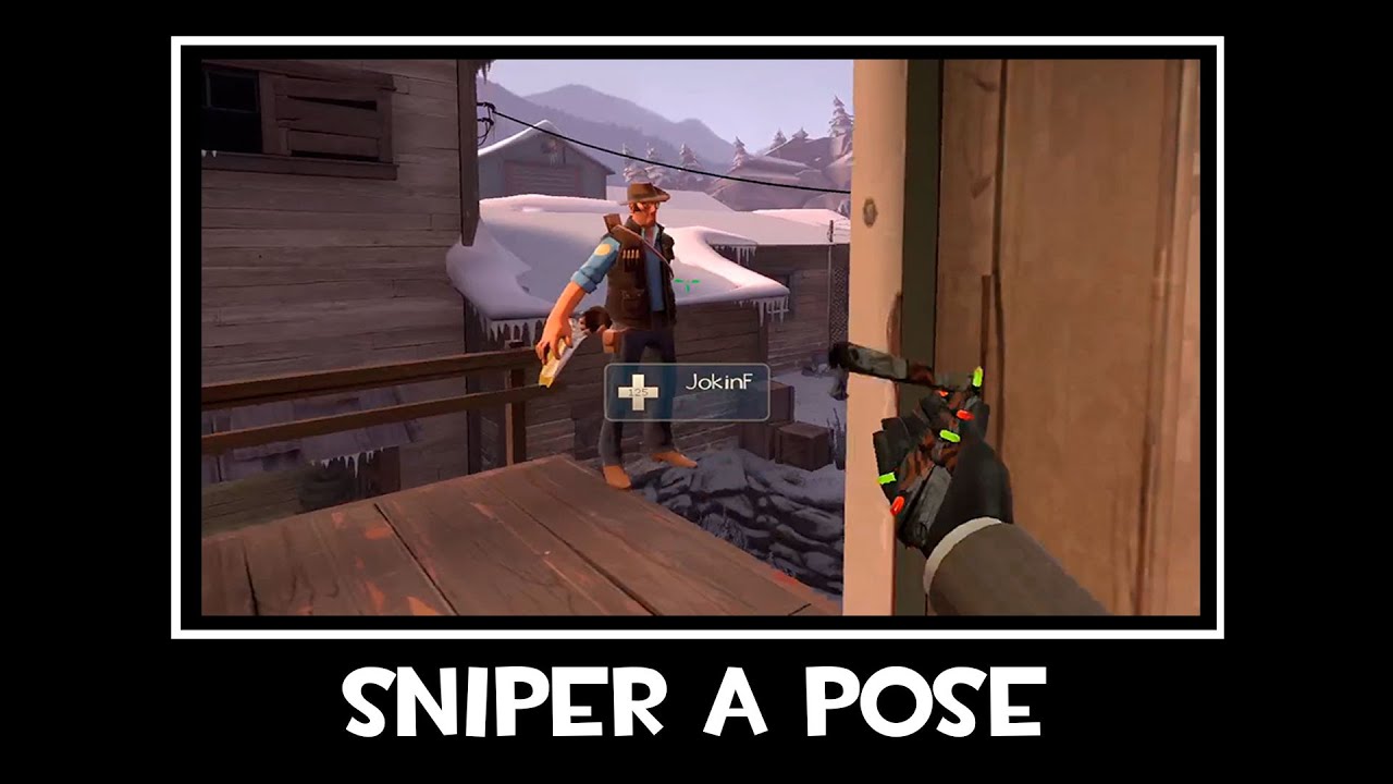 Sniper A Pose Tf2 Youtube