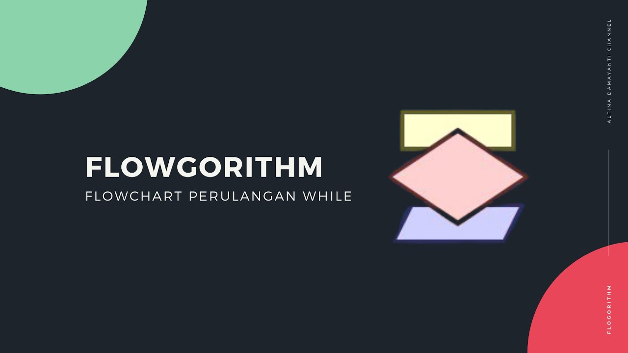 Flowgorithm Flowchart Pengulangan While Youtube
