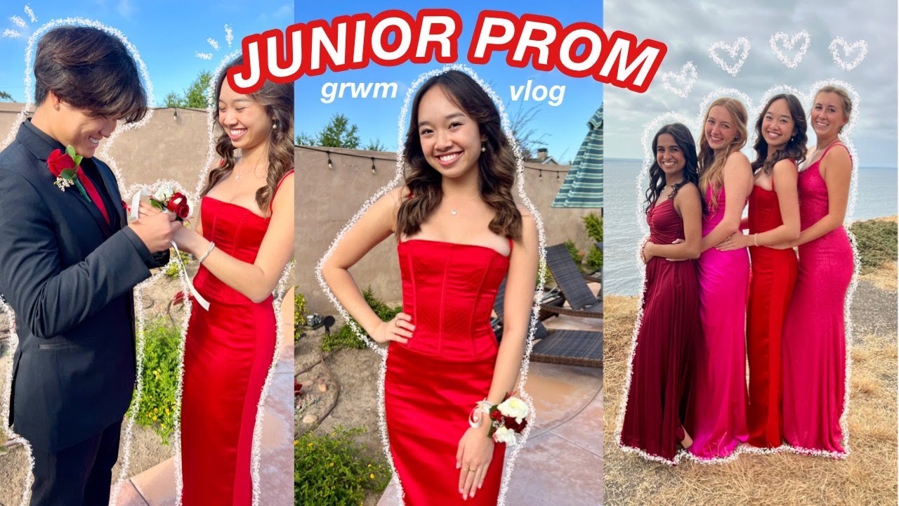 Junior Prom Grwm Vlog Youtube