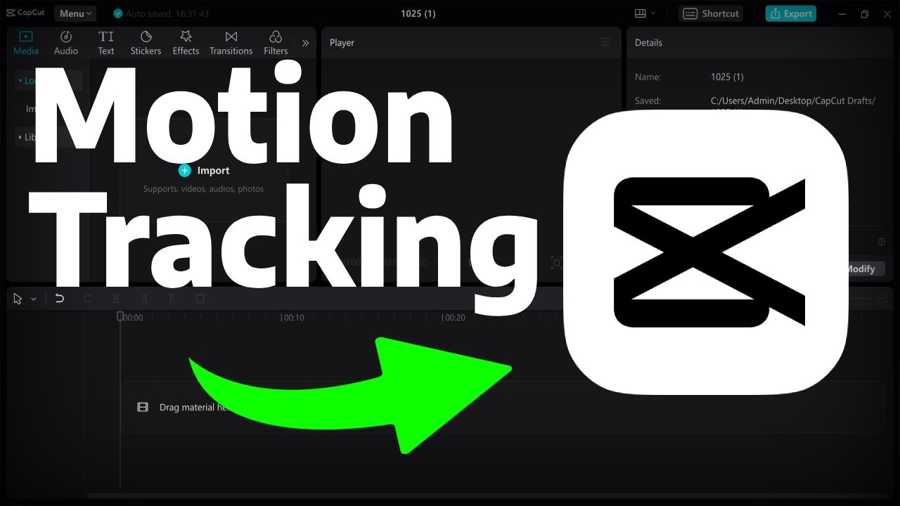 Motion Tracking Capcut Pc Youtube