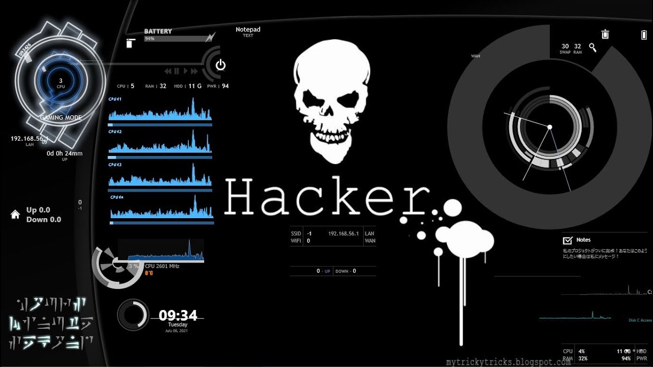 Algorithm The Hacker Theme Hi Tech Hacker New Release Theme Evil