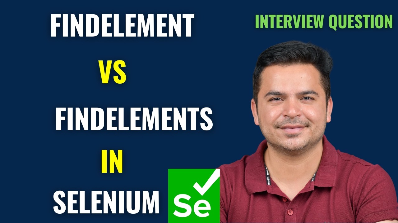Difference Between Findelement And Findelements In Selenium Selenium