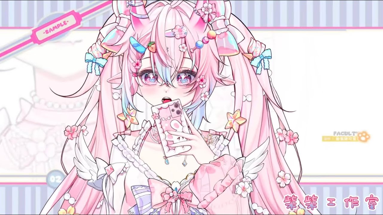 Live2d Vtuber Model Showcase Youtube