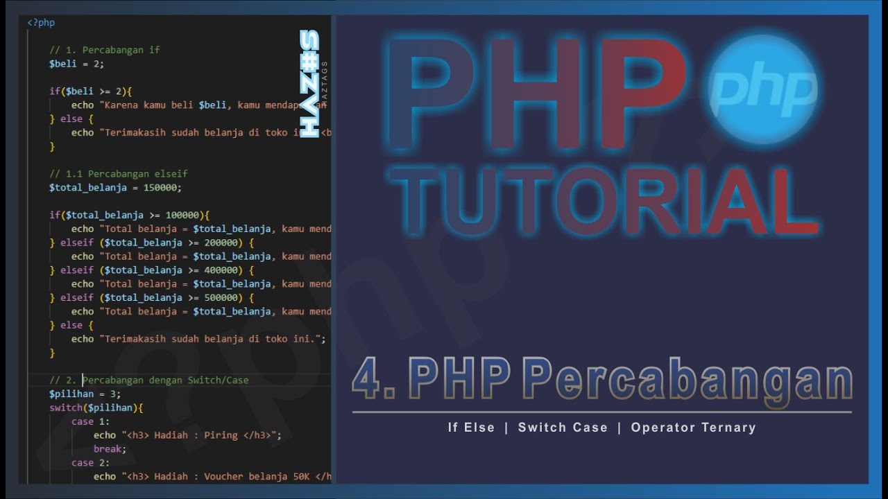 Php Percabangan Youtube