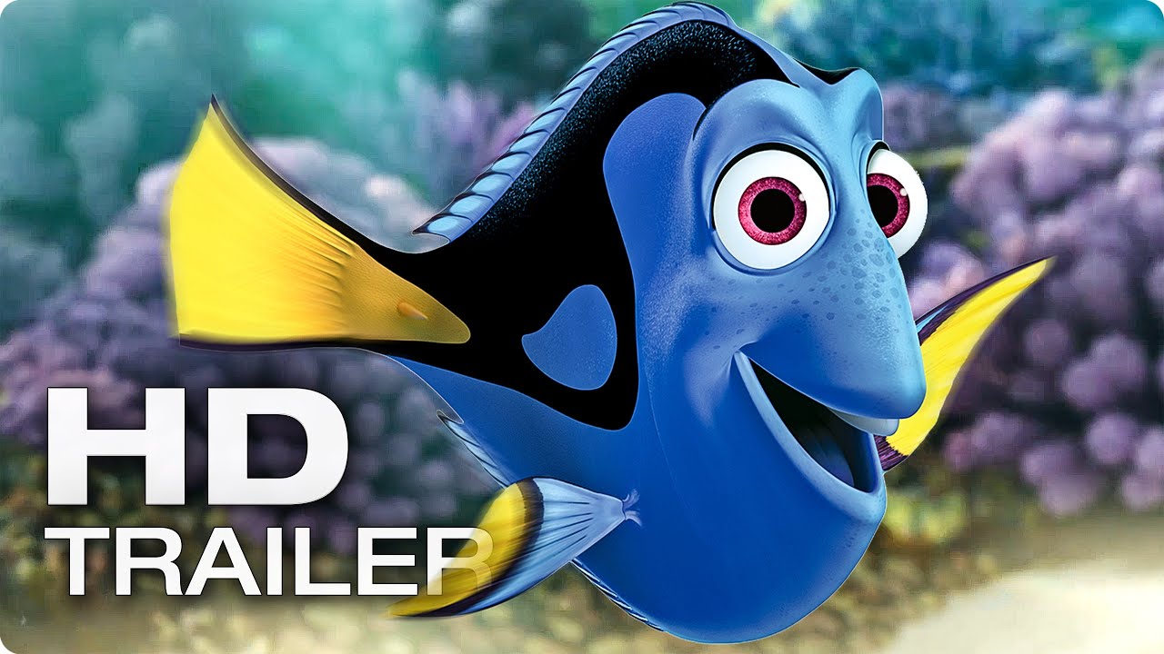 Finding Dory Official Trailer 2016 Youtube