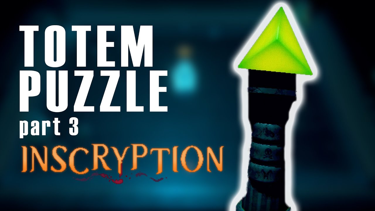 Totem Puzzle Solution Inscryption Tutorial Part 3 Youtube