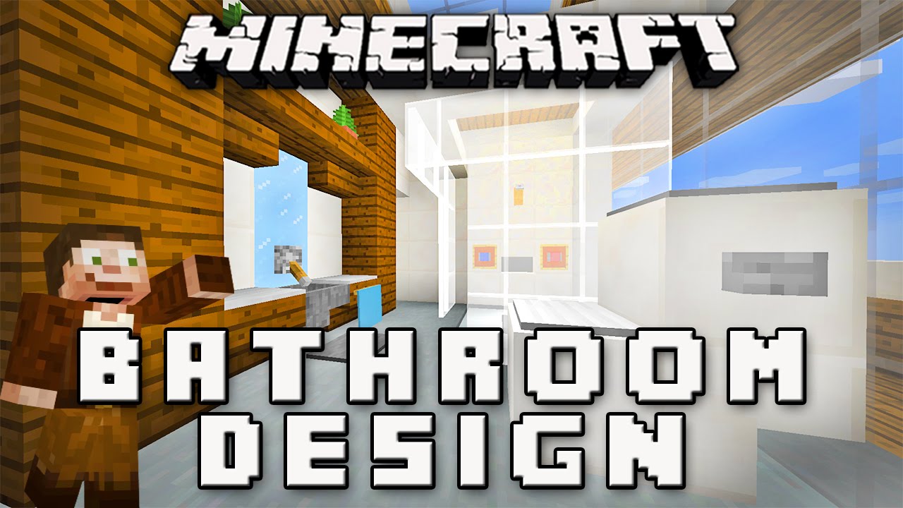 Minecraft Modern House Bathroom