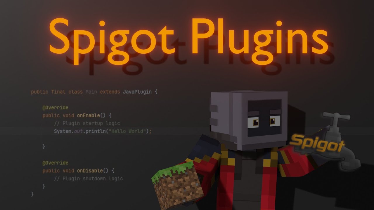 Minecraft Spigot Plugins Selbst Programmieren Thecoderr Youtube