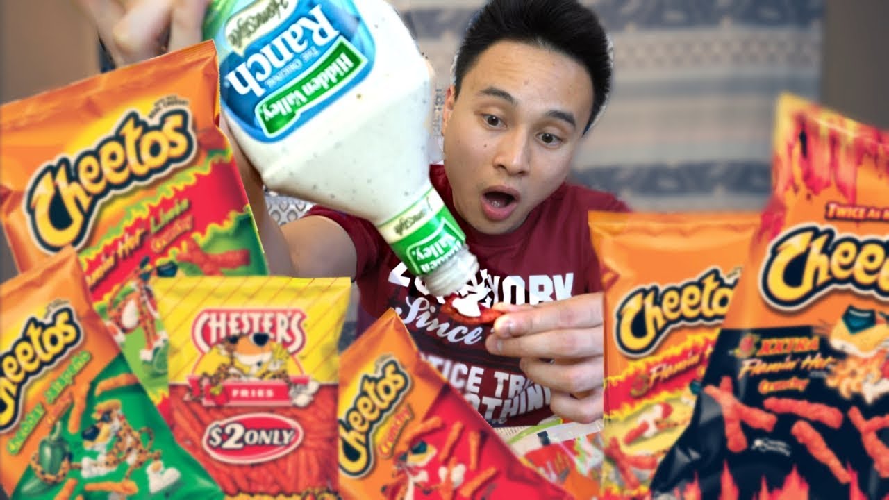 Trying All Hot Cheetos With Weird Food Combinations Youtube