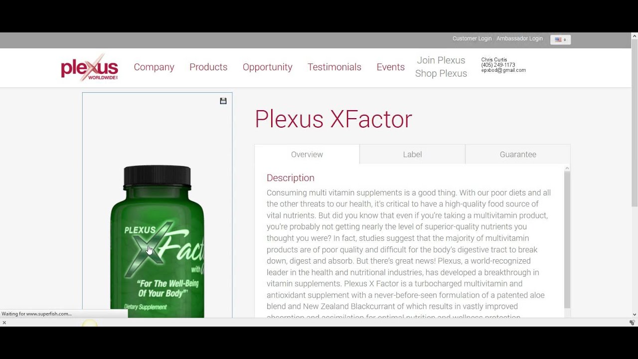 Plexus Product Overview Youtube