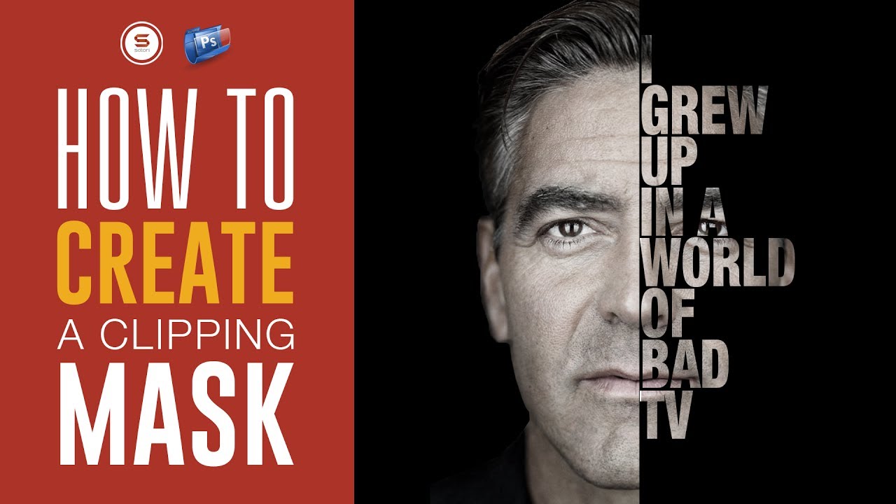 Photoshop Text Clipping Mask Tutorial Shirt Unboxing Youtube
