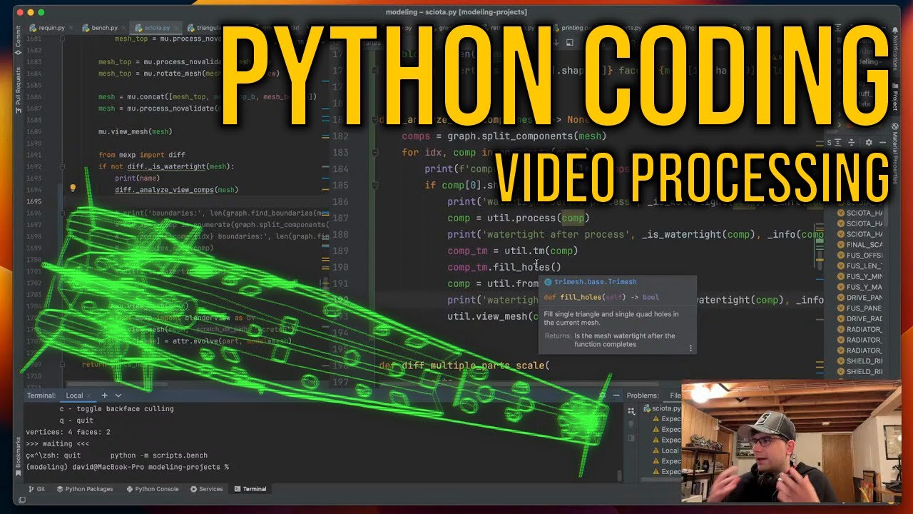 Quick Python Programming Stream Video Processing Youtube