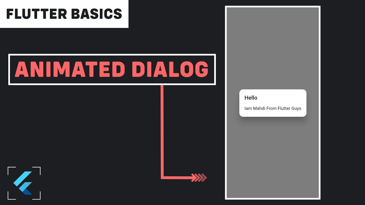 Flutter Tutorial Animated Dialog In Flutter Youtube