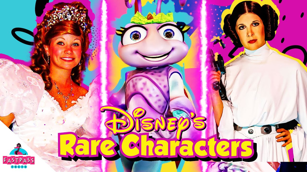 Top Rare Disney Characters Youtube