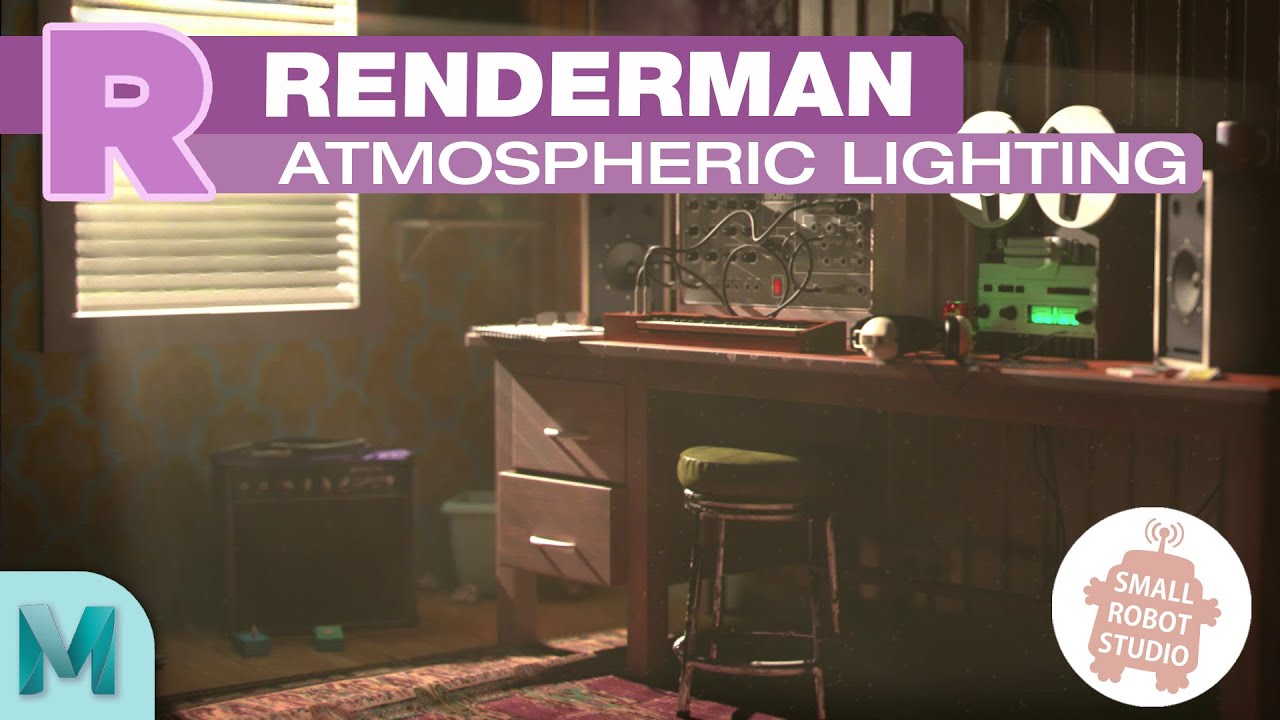 Renderman 23 Atmospheric Lighting Tutorial Youtube