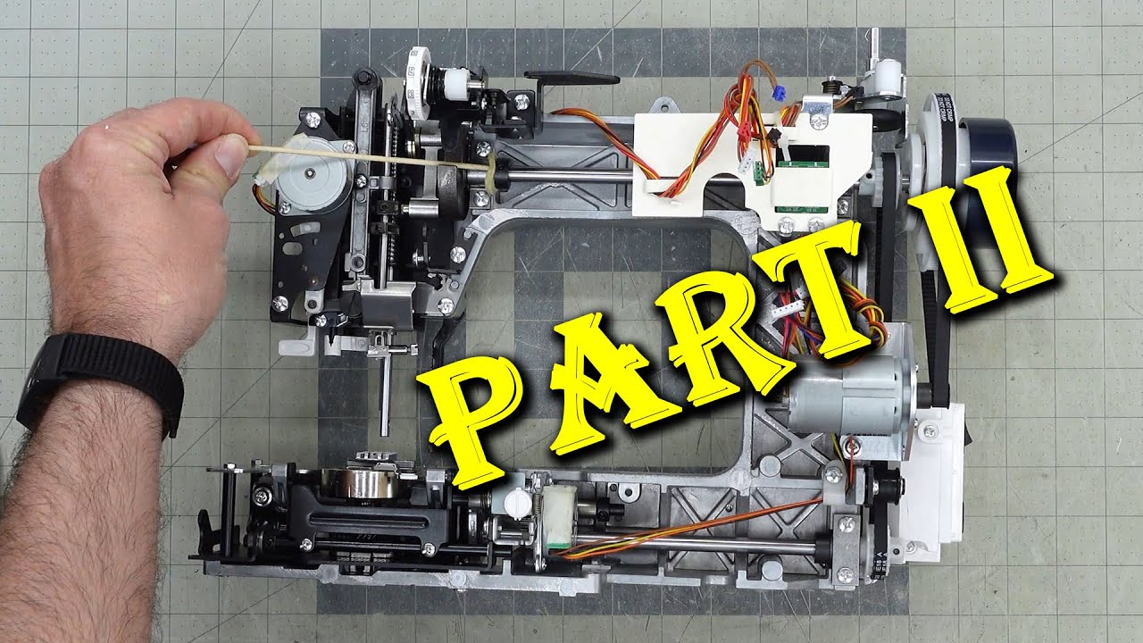 Janome Teardown Part 2 How To Adjust And What Is It Made Of Youtube