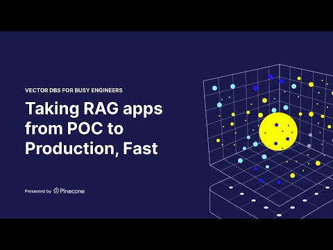 Taking Rag Apps From Poc To Production Fast Youtube