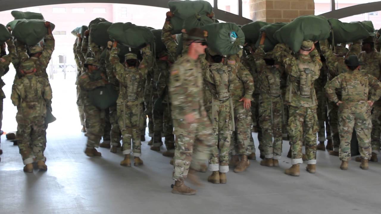 Day Zero Pick Up Army Basic Training Youtube