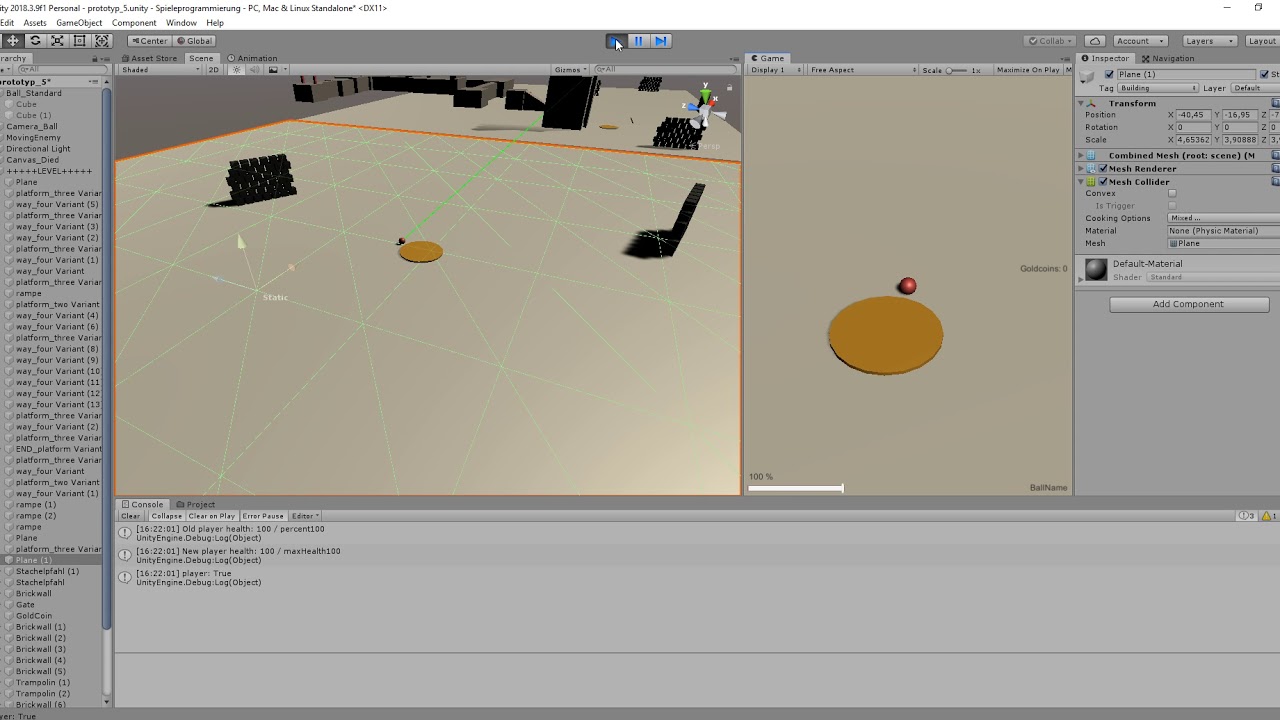 Unity3d Roll A Ball Rotating Gizmo Youtube