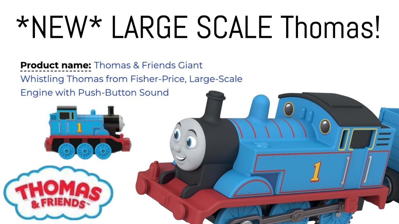 New Large Scale Thomas Whistle Sounds Moving Siderods Storage